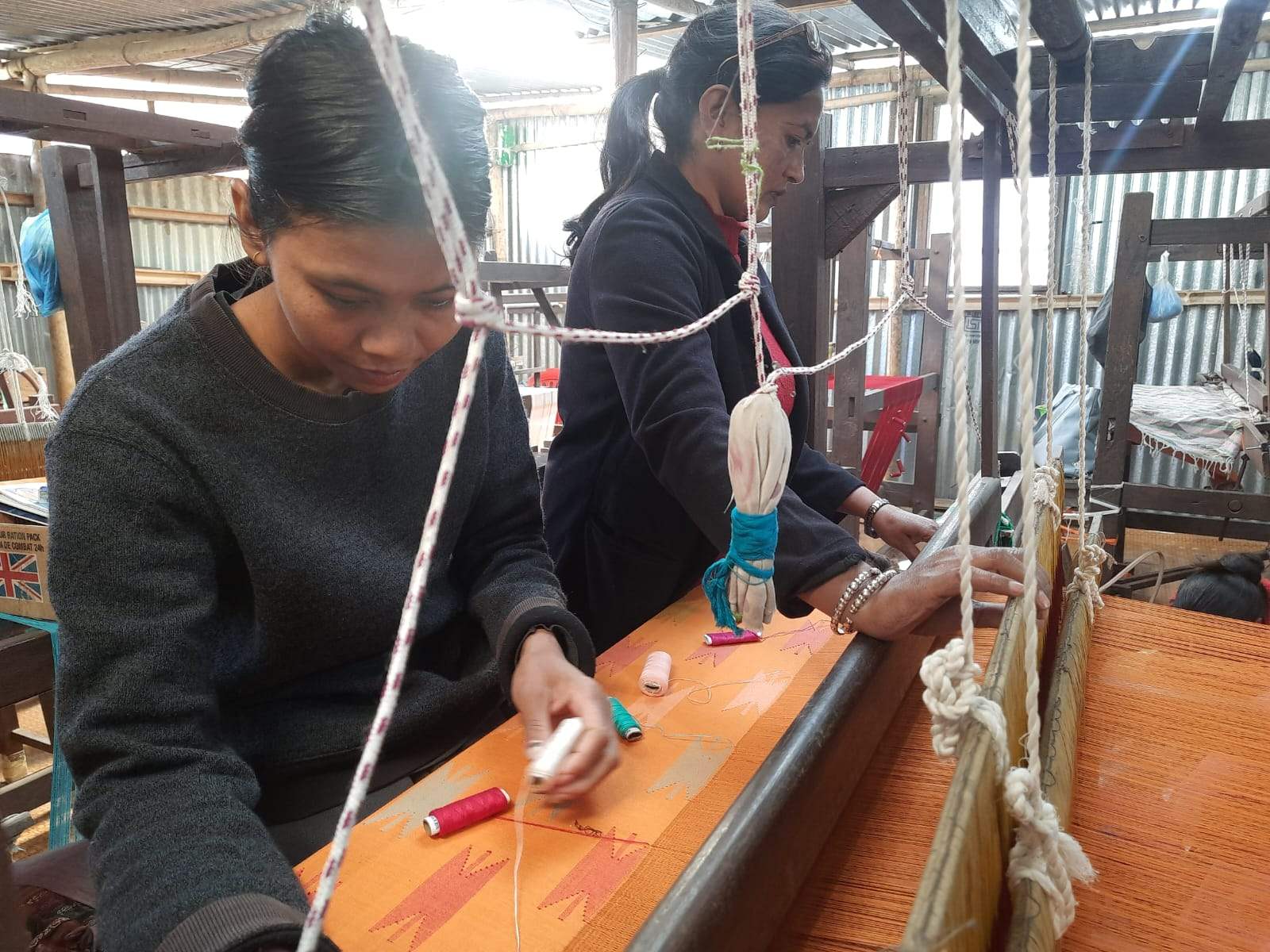 Dhaka Weaving Training - Women Entrepreneurs Association of Nepal